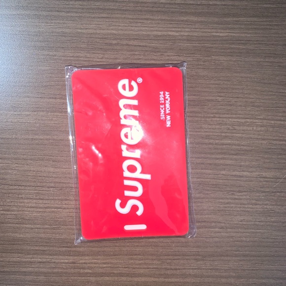 Supreme | Storage & Organization | Supreme Luggage Card Identification ...